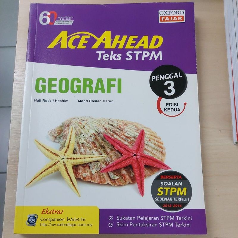 Oxford Fajar ACE AHEAD Teks STPM - Geografi (Semester 3/Penggal 3) | Shopee Malaysia