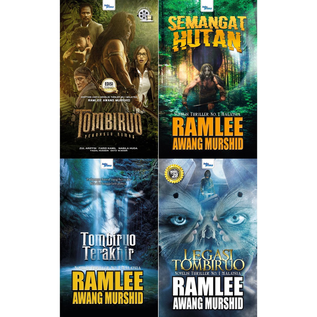 KOLEKSI SIRI NOVEL TOMBIRUO - KARYA RAMLEE AWANG MURSHID | Shopee Malaysia