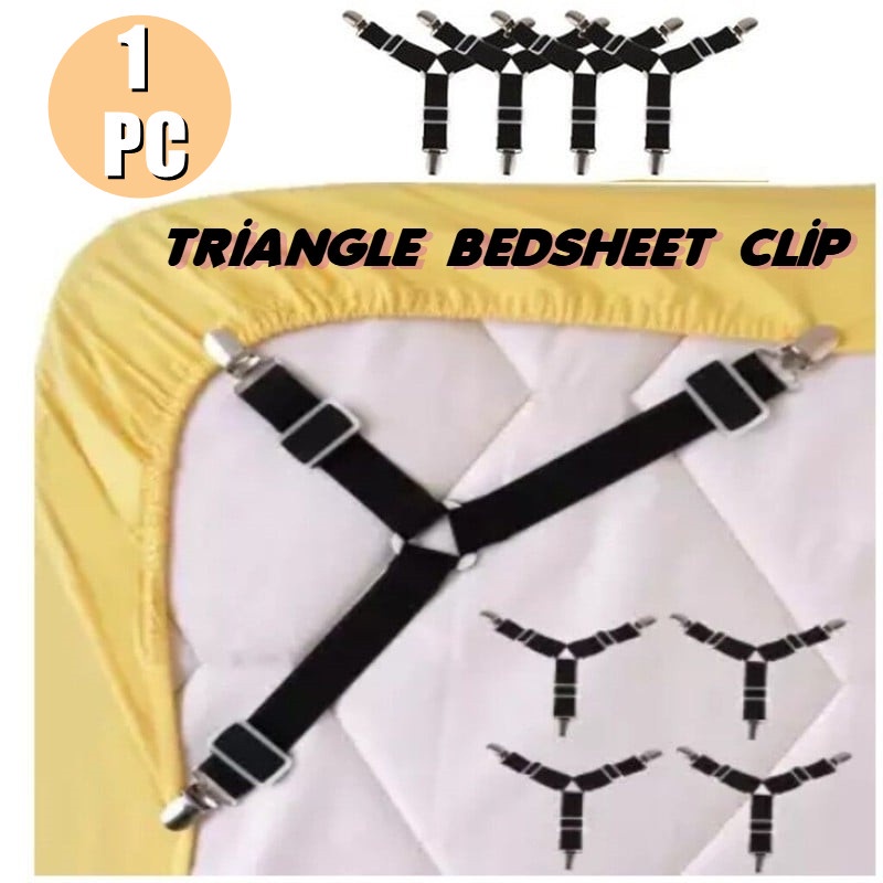 1 Pc BedSheet Triangle Clip BedSheet Clipper Holder Bed Sheet Clip ...