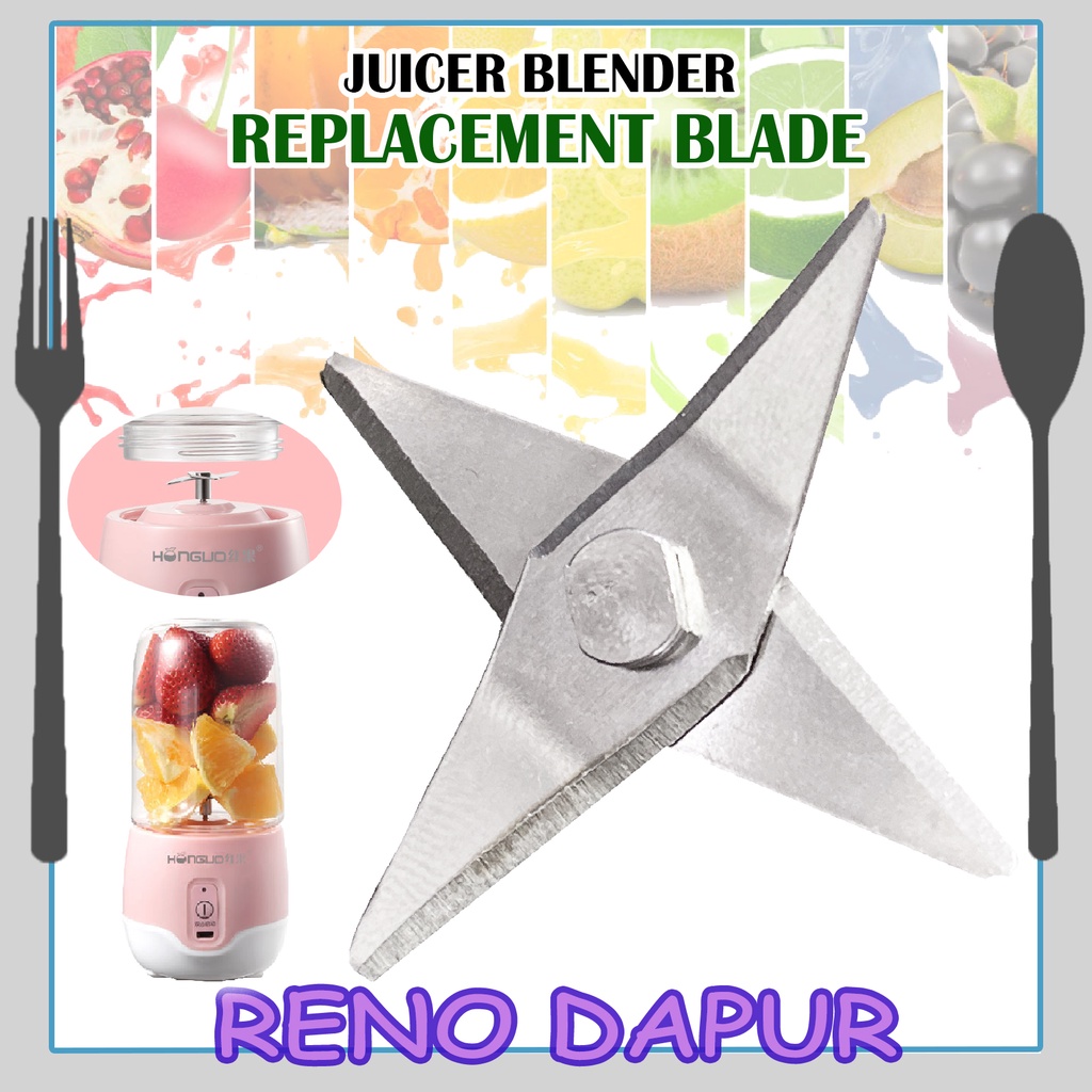 [ REPLACEMENT BLADE ONLY ] Juicer Blade Spare Part Juice Blender 4 ...
