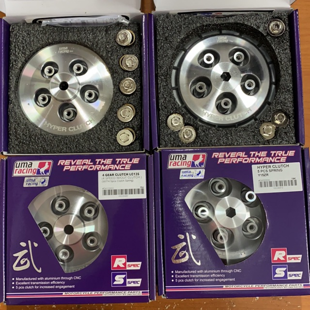 HYPER CLUTCH UMA RACING RS150 RSX Y15ZR Y16ZR Y16 LC135 4 SPEED 5 SPEED ...