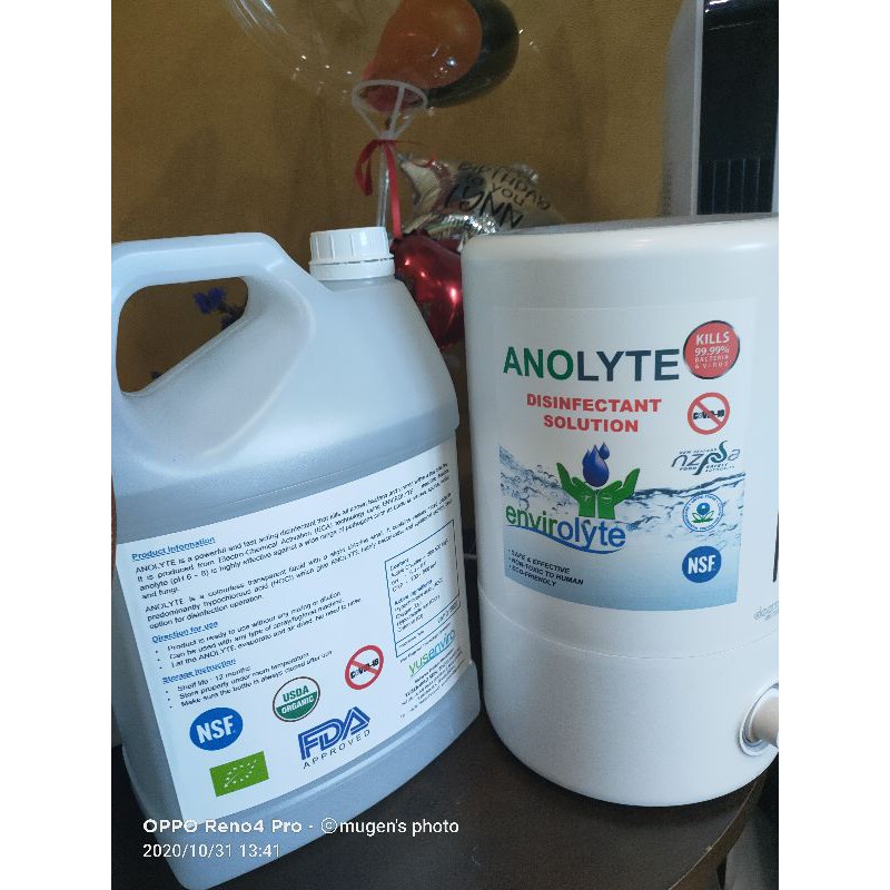 Anolyte Water Disinfectant | Shopee Malaysia