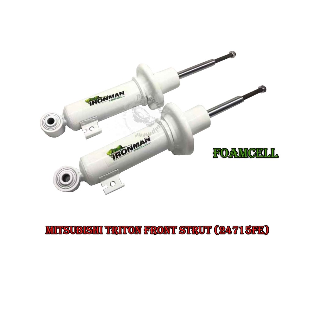 IRONMAN 4X4 FOAMCELL FRONT STRUT & REAR SHOCK ABSORBER FOR MITSUBISHI ...