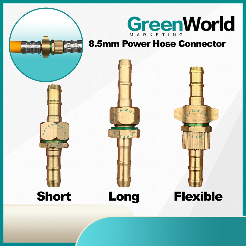 8.5mm Power Sprayer Hose Connector Water Plunger Pump Usage | Shopee ...