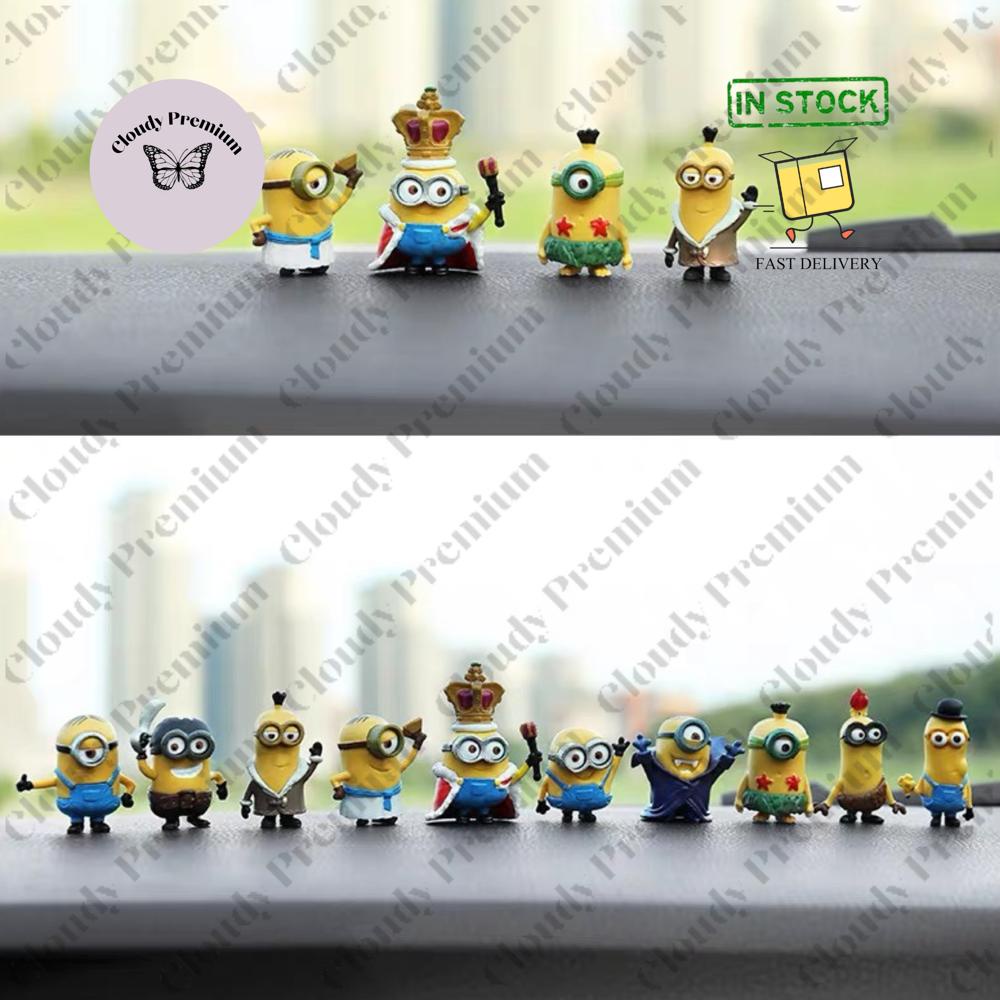 [Ready Stock] Minions Action Figure Toys Minions Mini Figure Toys Kid ...