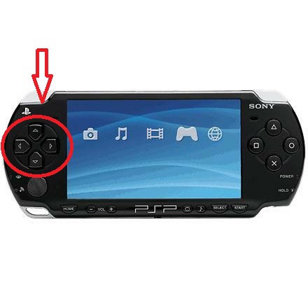 SONY PSP 2000 Left Ribbon Cable D-PAD / Directional Pad Arrow Ribbon ...