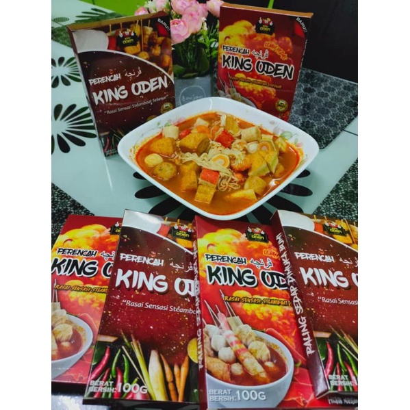 Perencah KING ODEN 100g | Shopee Malaysia