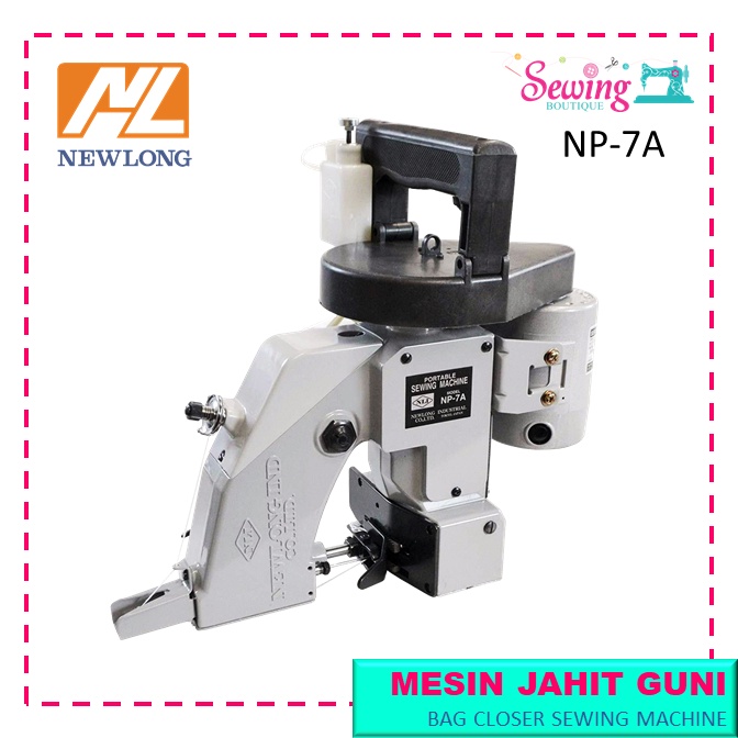 🔥Ready Stock 🔥NEWLONG/NP-7A BAG CLOSER SEWING MACHINE / MESIN JAHIT ...