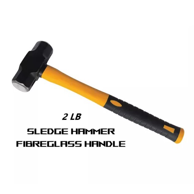2LB Double Face Sledge Hammer With Fiberglass Handle | Shopee Malaysia
