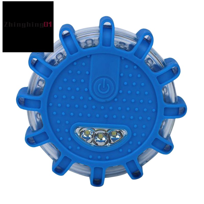 Super Bright Auto 15 Led Round Beacon Emergency Strobe Flashing Warning ...