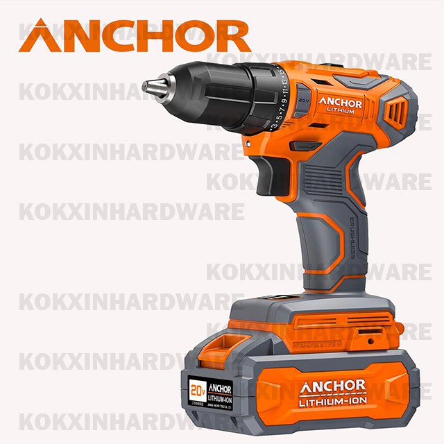 ANCHOR 20V Brushless Cordless Drill DCE1-B1 FOC BOCSH X-LINE SET | 𝟔 ...