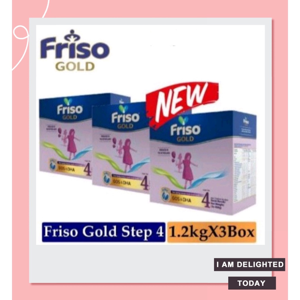 Friso Step 4 1.2kg X 3 Boxes New Packing (NEW 2024) | Shopee Malaysia