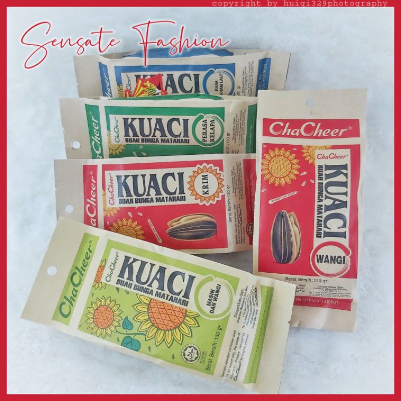 ChaCheer Kuaci Wangi - 130g -Sunflower Dried Fruit - Buah Bunga ...