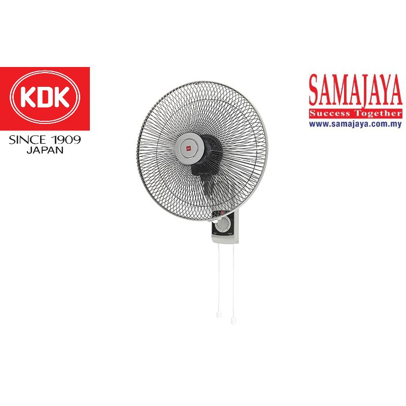 KDK Wall Fan KU408 YG (40cm/16″) (Grey) | Shopee Malaysia