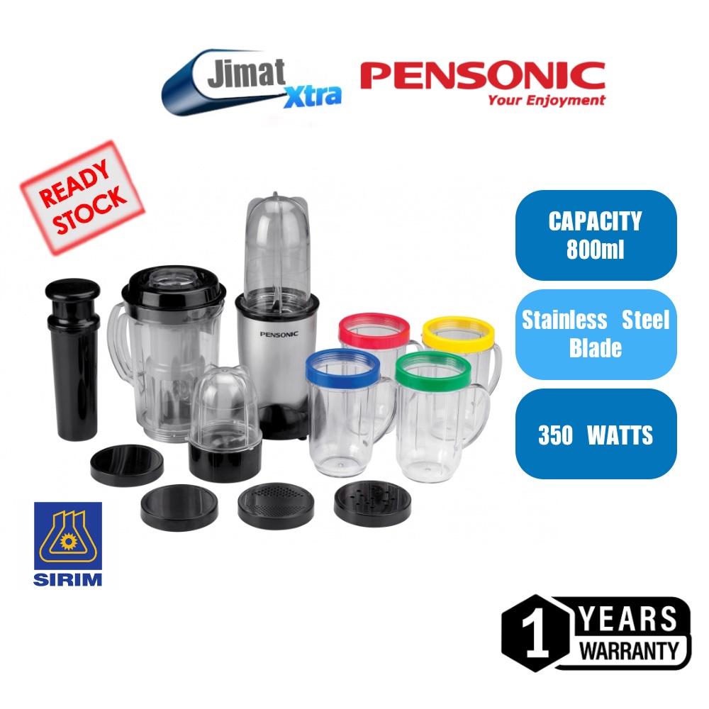 Pensonic Multi Function Blender / Food Processor PB-4000 (Blender ...