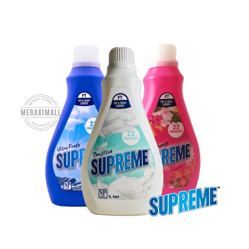 Supreme Laundry Liquid Detergent For Front and Top Loading Waching ...