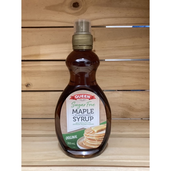 Queen Sugar Free Maple Flavoured Syrup • Original/Cinnamon & Apple ...