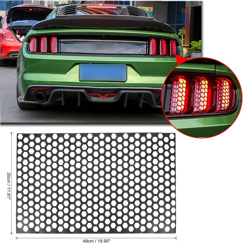 48*30cm Universal Cuttable Car Sticker Honeycomb Stickers / Taillight ...