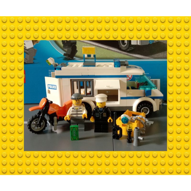 Lego City Police Prisoner Transport (7286) USED | Shopee Malaysia