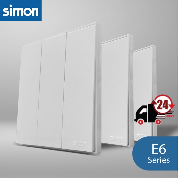 Simon E6 Series Switch / Switches & Socket Outlet (WHITE) | Shopee Malaysia