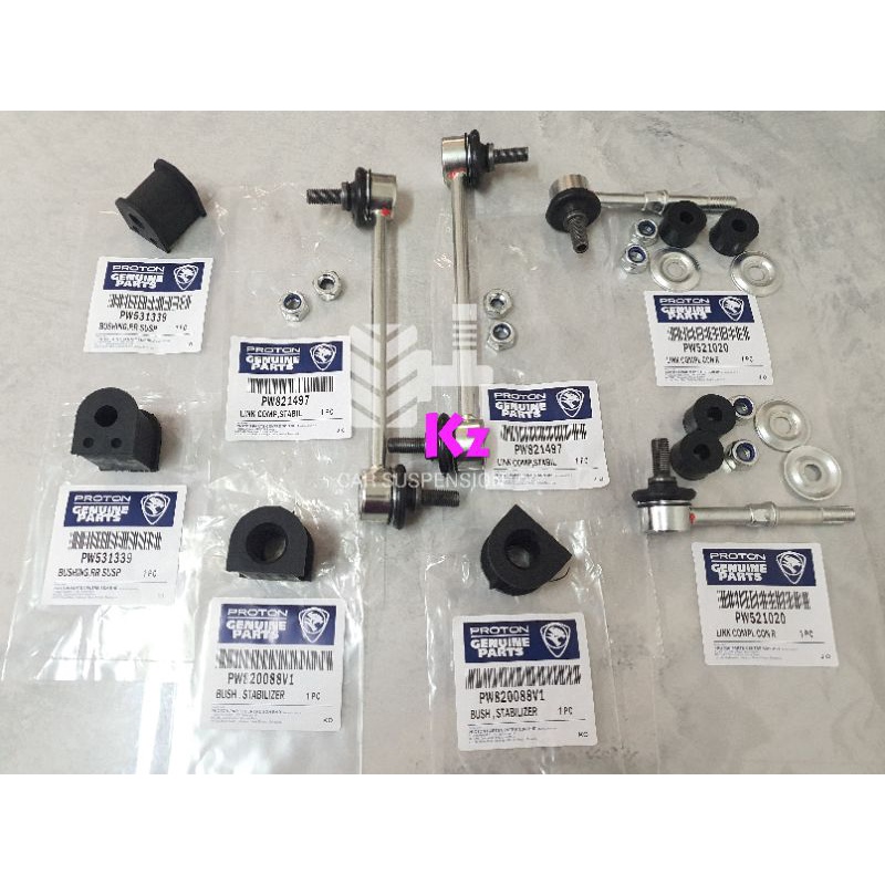 FRONT / REAR STABILIZER LINK/STABILIZER BUSH - PROTON WAJA /GEN2 ...