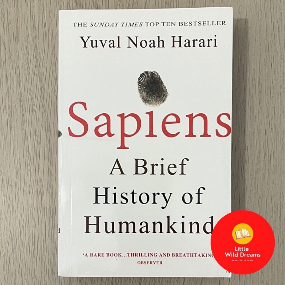 Sapiens: A Brief History of Humankind by Yuval Noah Harari | Shopee ...