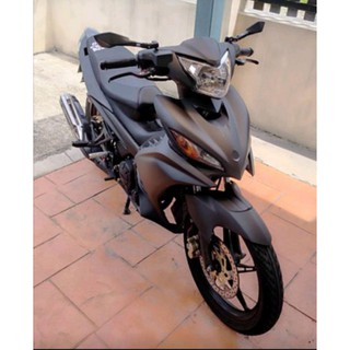 (Matt Black) YAMAHA 135LC New V2 V3 V4 V5 LC Clutch Body Cover Set Coverset LCV2 LCV3 LCV4 LCV5 ...