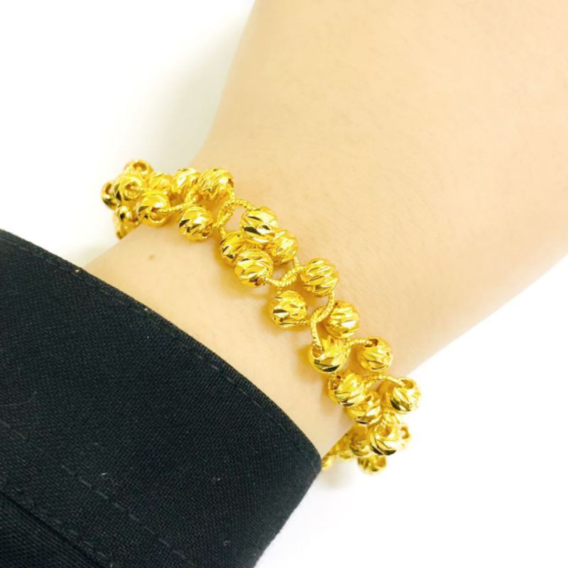 Gelang Anggur Emas Korea COP 916 | Shopee Malaysia