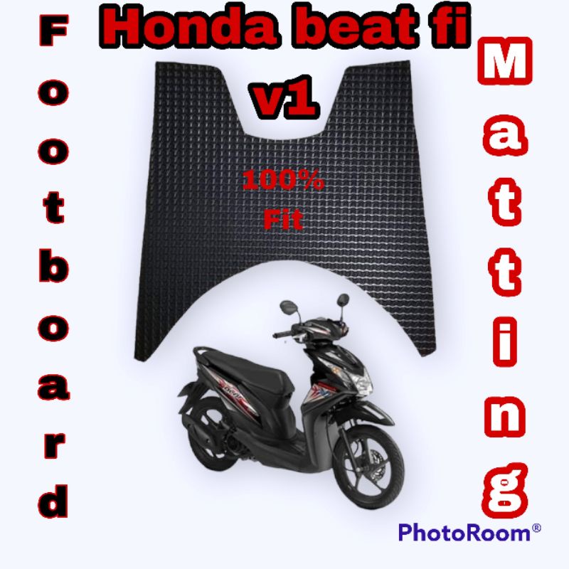 honda beat v1 fi footboard rubber matting | Shopee Malaysia