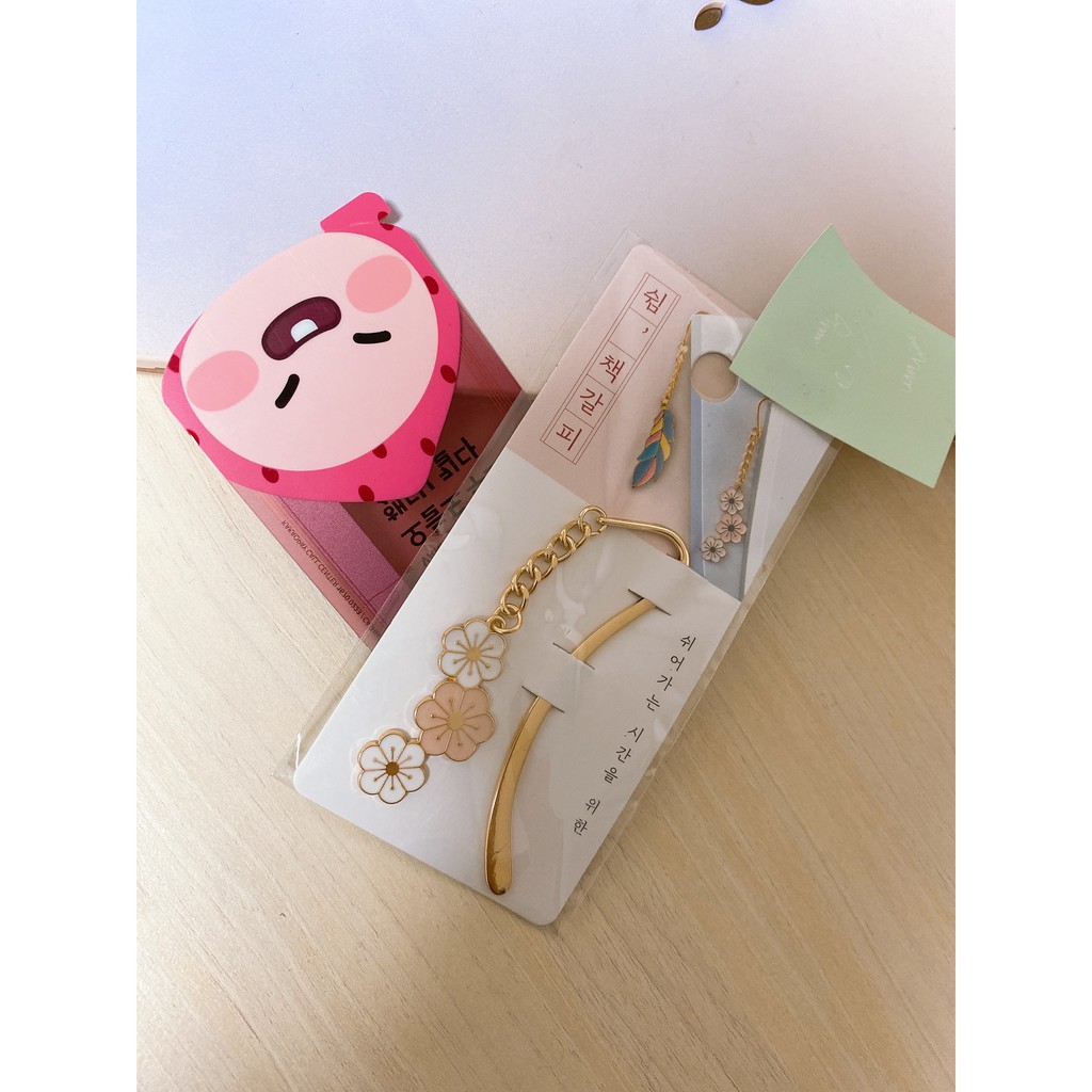 Daiso Korea Spring Collection: Cherry Blossoms Bookmarks | Shopee Malaysia