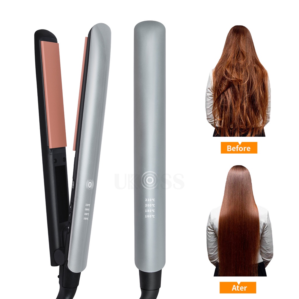 catokan rambut philip iron rambut keratin 直板夹 luruskan rambut Digital ...