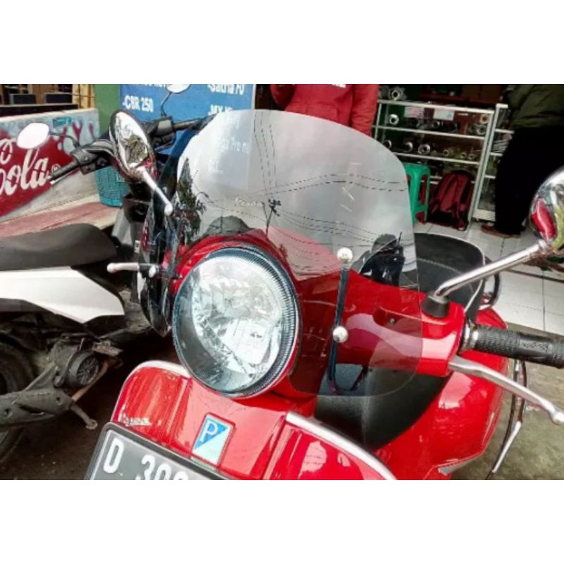 Flyscren vespa GTS 150 GTS 300 / windshield vespa / vespa accessories ...