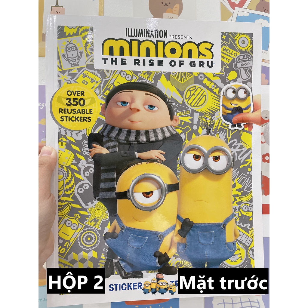 Minions Sticker Book - The Rise Of Gru | Shopee Malaysia