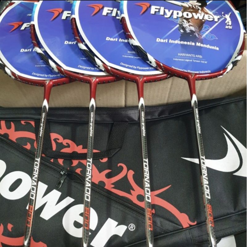 Flypower TORNADO 800 RACKET // ORIGINAL BADMINTON RACKET | Shopee Malaysia