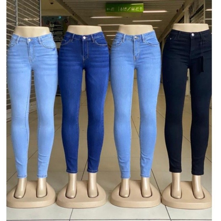 💥🌈[Ready stock]🌈🔥skinny ladies jeans starchable body pit good quality ...