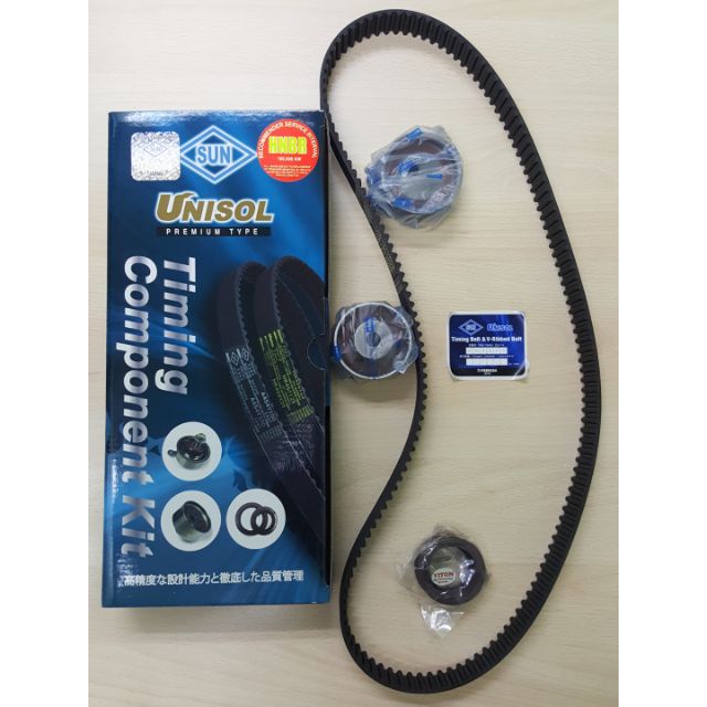 Proton Wira 1.8,Putra,Satria DOHC,4G93 gsr timing belt kit set, Japan ...