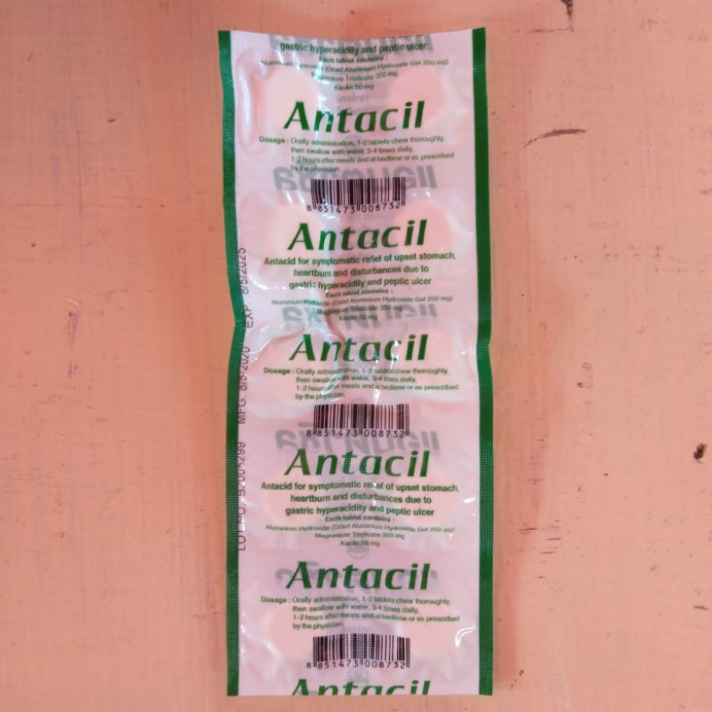 🌟 Ready stock 🌟 Antacil 10 tablets | Shopee Malaysia