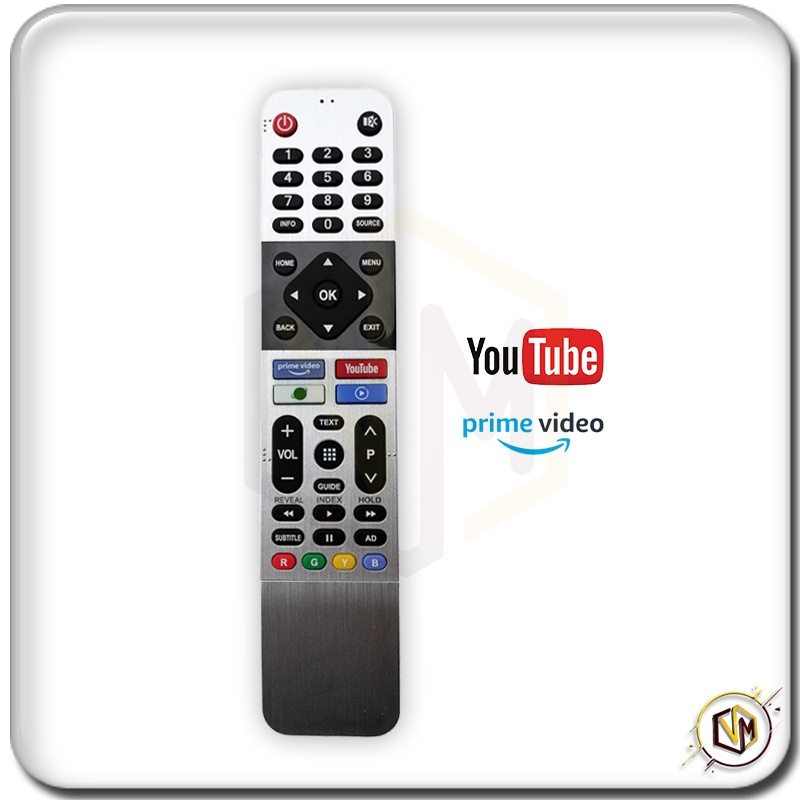 SKYWORTH REPLACEMENT SMART TV LED REMOTE CONTROL YOUTUBE NETFLIX PRIME ...