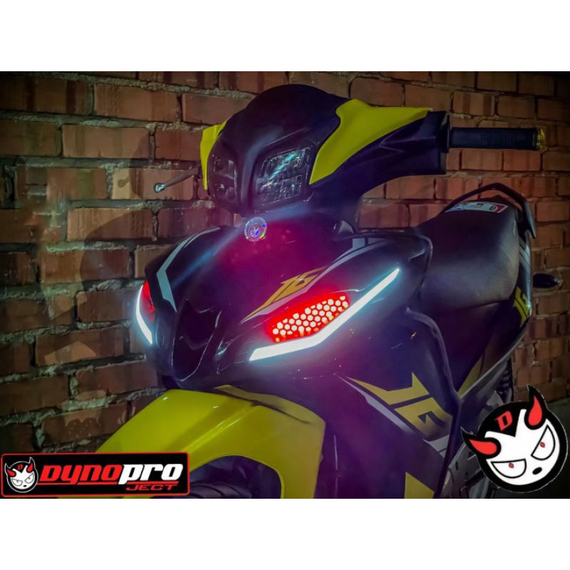 SRL115 FI RS150 VF3I Y15ZR LC135 V1 V4 V5 V6 V7 V8 DYNOPRO LED PILOT 7 COLOUR REMOTE CONTROL ...