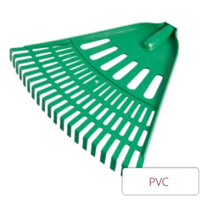 Garden Rake Head Only Steel Metal Besi & PVC Light & Heavy Duty Green ...