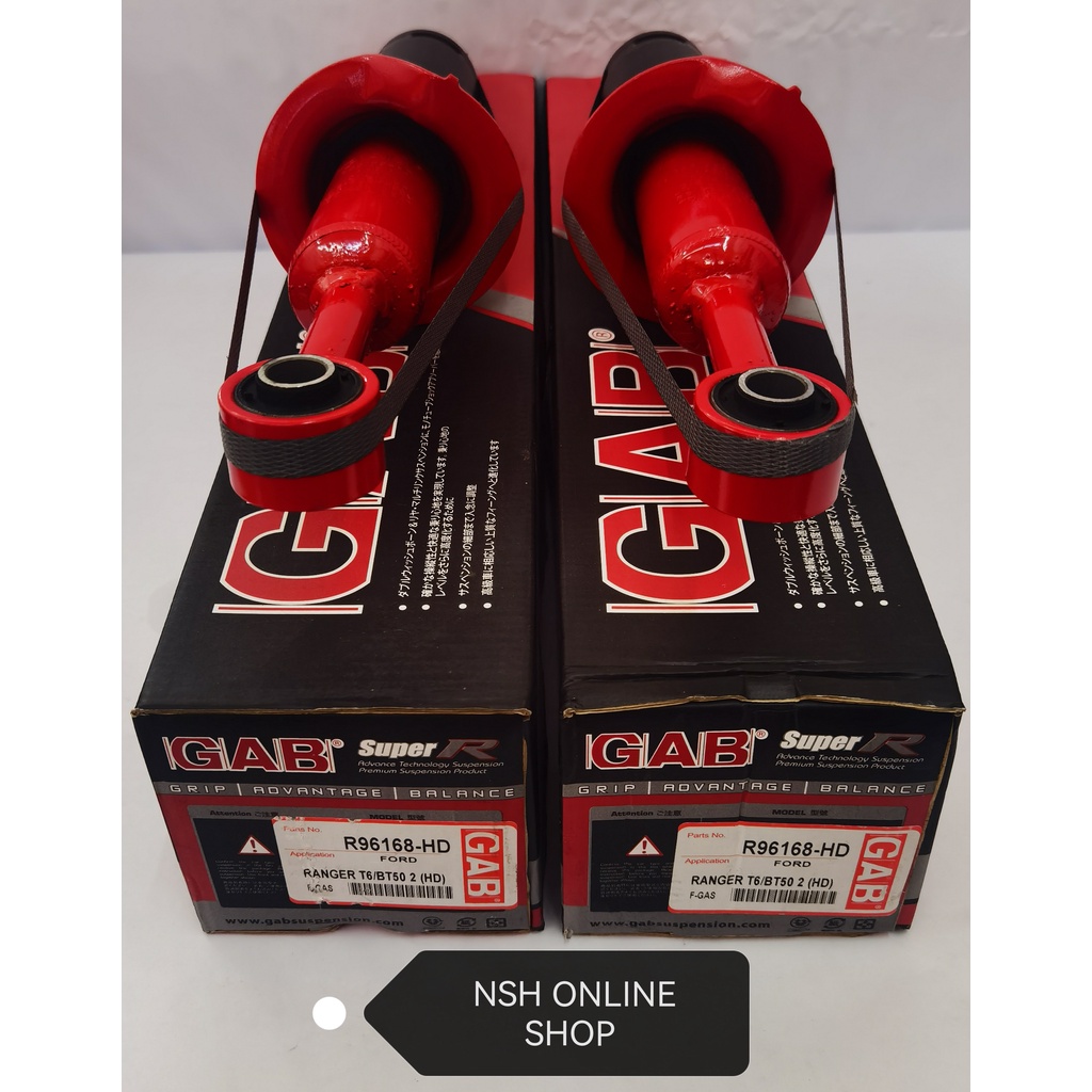GAB Super R Premier Shock Absorber (Heavy Duty) Front & Rear for Ford ...