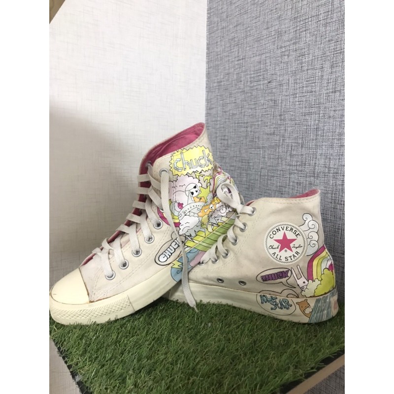 Original Converse Chuck Taylor Rainbow Skull-converse-kasut-shoes-rare ...