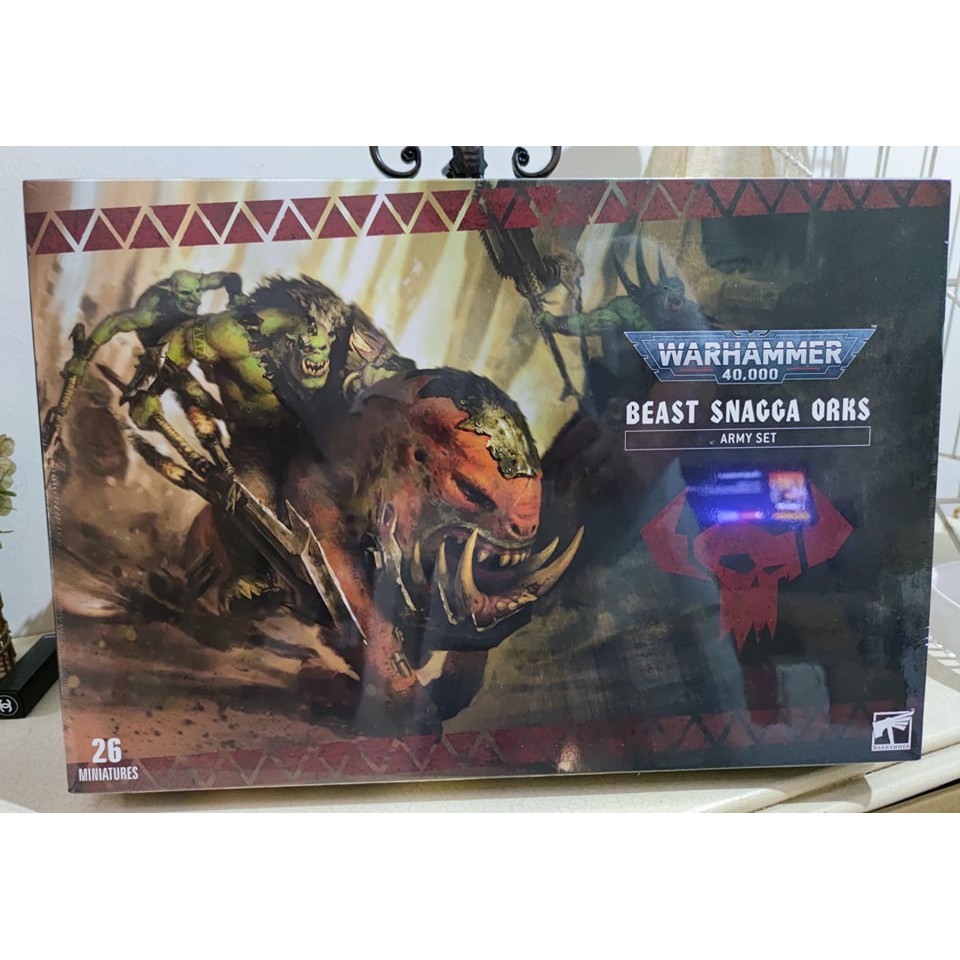 Warhammer 40K Beast Snagga Orks Army Set | Shopee Malaysia