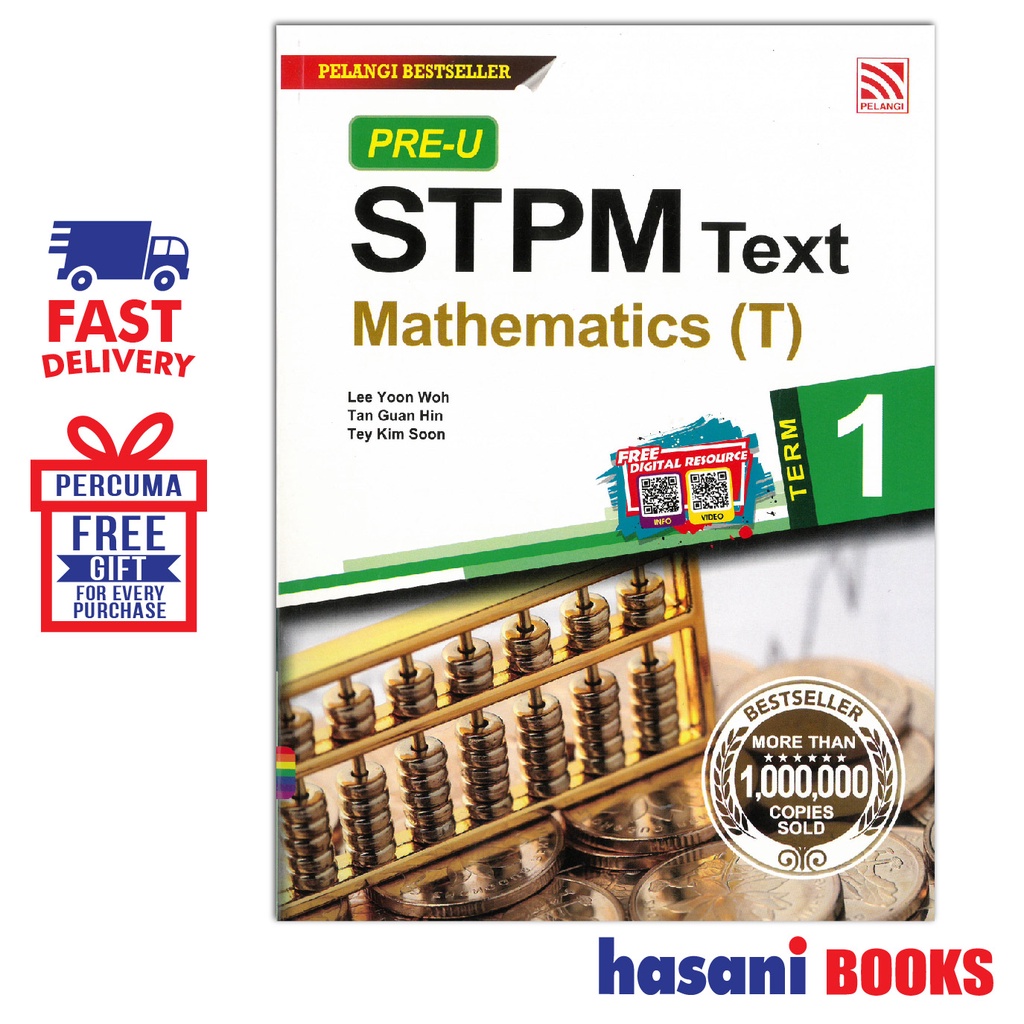 HASANI PELANGI PRE U STPM TEXT MATHEMATICS T TERM 1 9789672856931 ...