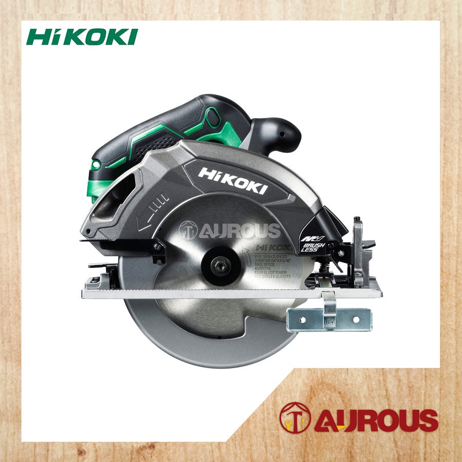 HIKOKI BATTERY CORDLESS MULTI VOLT CIRCULAR SAW 36V C3607DA 7'' 185MM ...