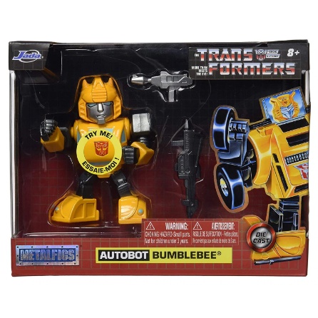 Transformers Autobot Bumblebee Metalfigs Jada(Battery Out) | Shopee ...