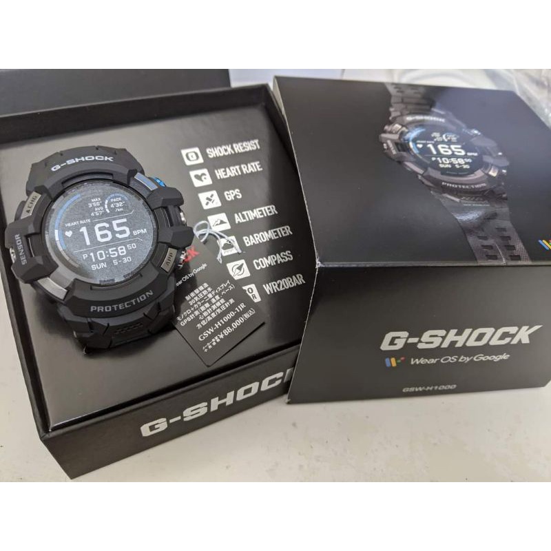 G shock Smartwatch Gsw-h1000 Japan set Rare | Shopee Malaysia
