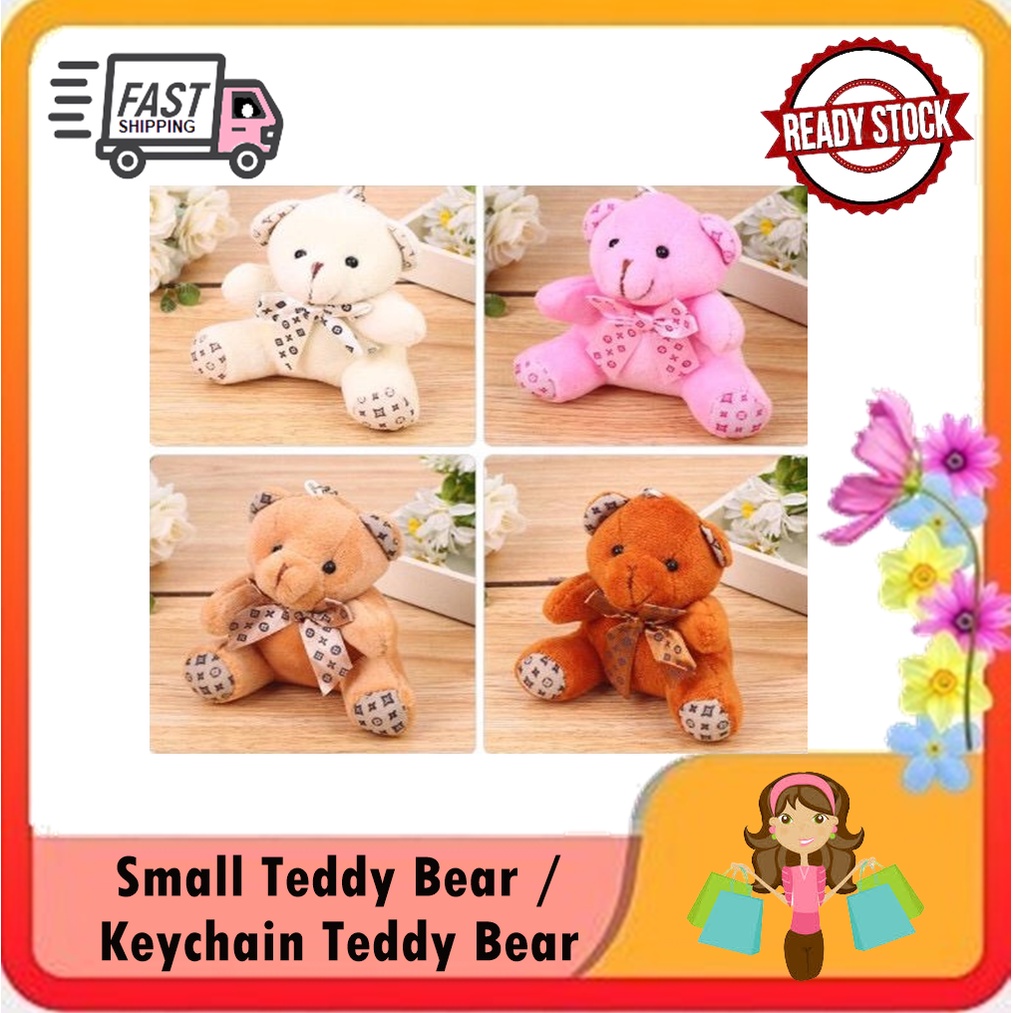🔥 Small Teddy Bear / Keychain Teddy Bear 🔥 | Shopee Malaysia