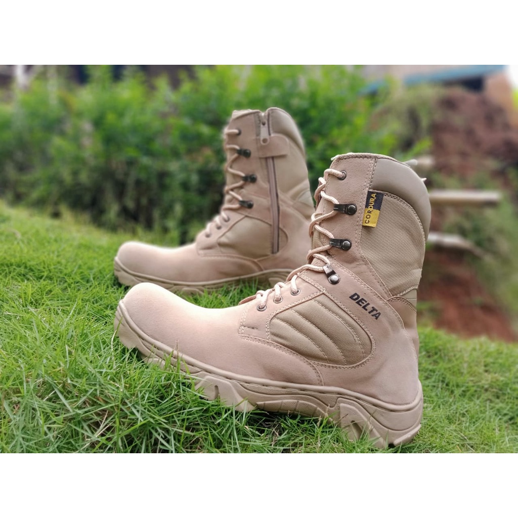 Men's Steel Toe Safety Boots Pdl Tactical Field Work 8inc | Shopee Malaysia