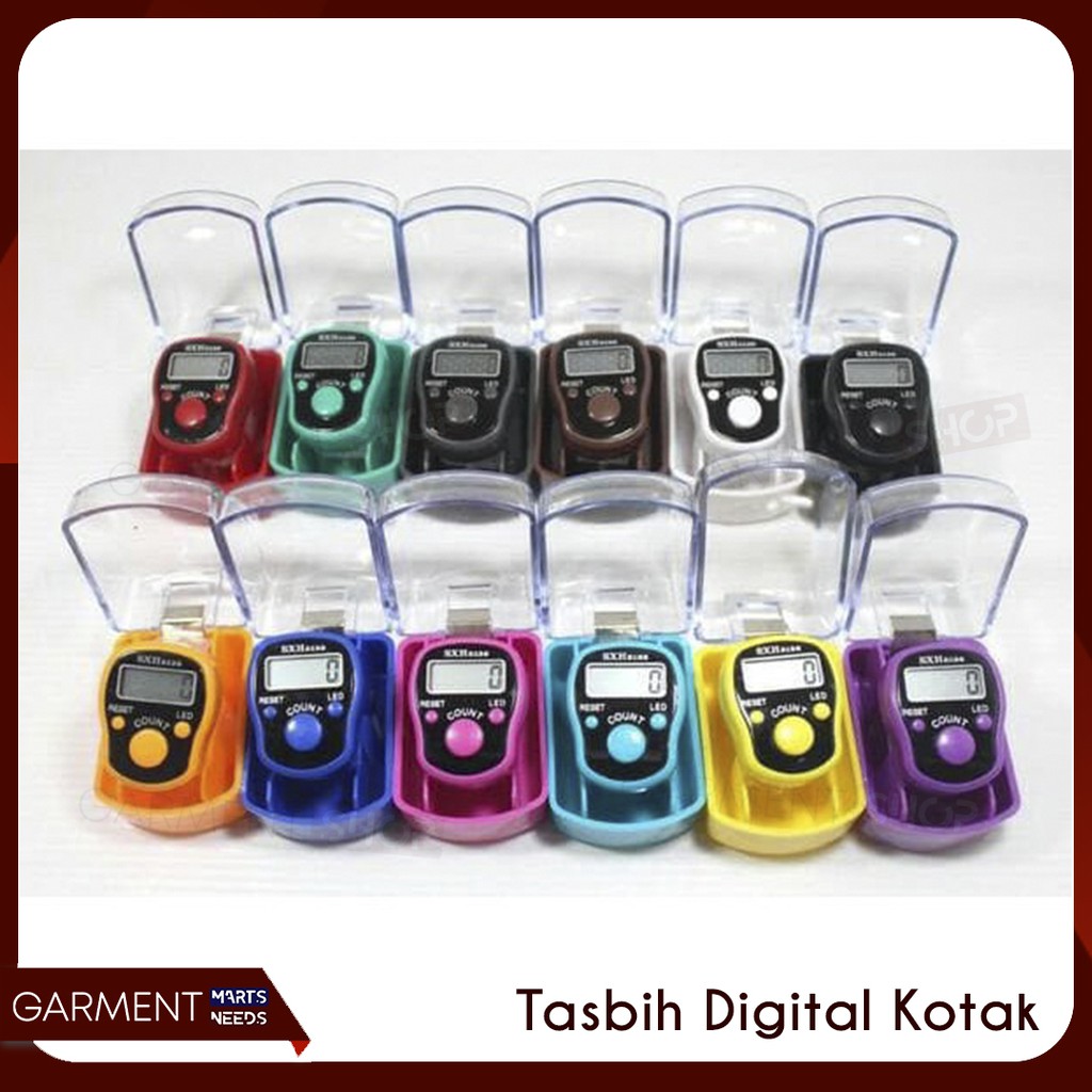 Digital TASBIH LED Light FREE DIGITAL COUNTER Dhikr Box | Shopee Malaysia